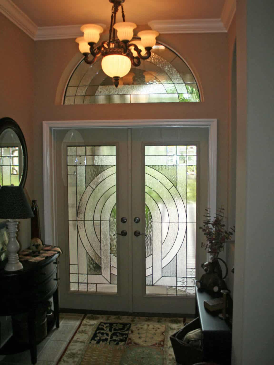 Custom Glass Door Inserts - Glass Design - Fort Myers & Naples, FL