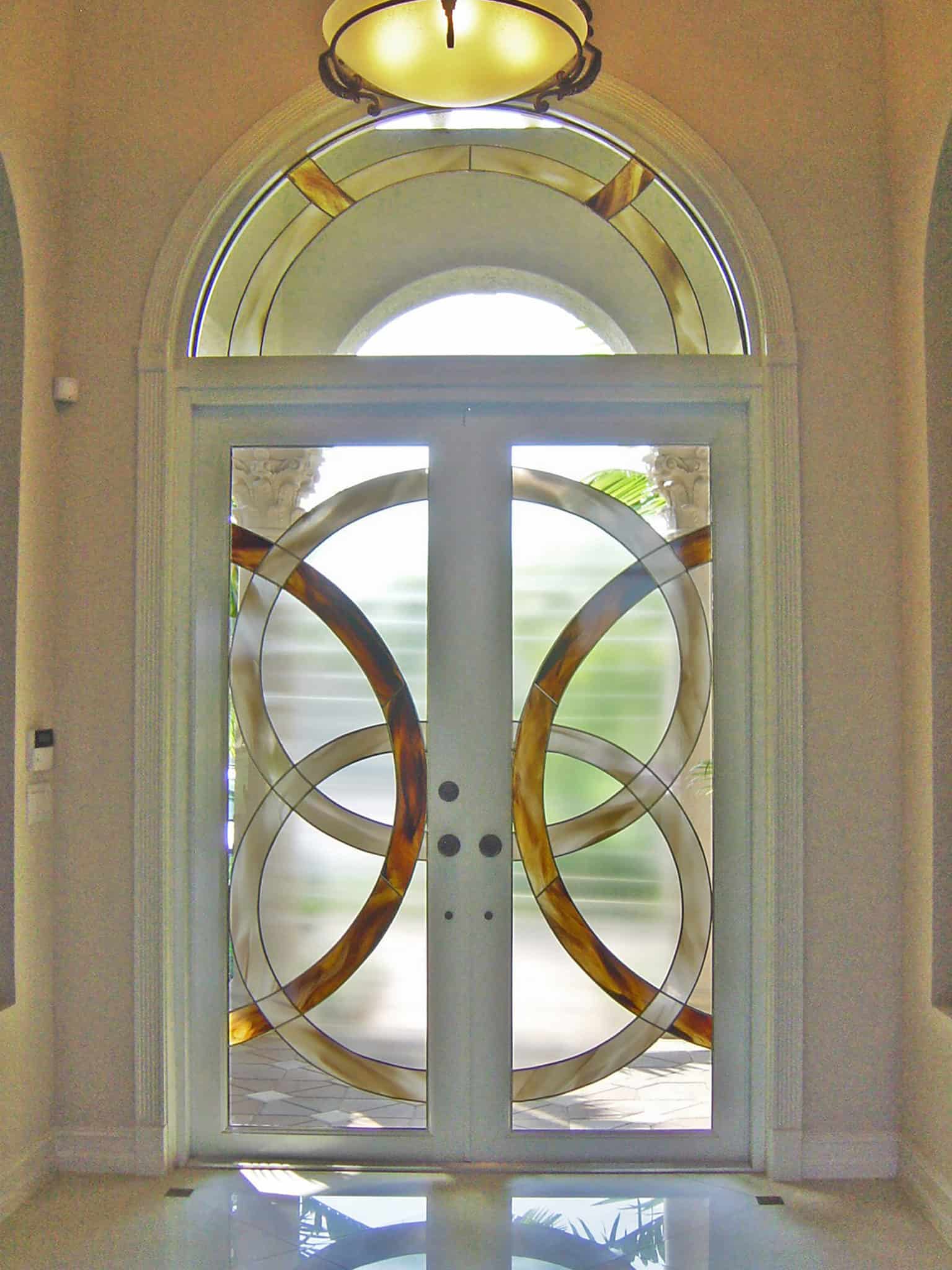 Custom Glass Door Inserts - Glass Design - Fort Myers & Naples, FL