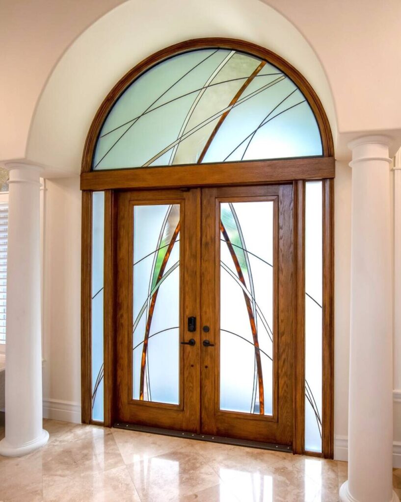 Exclusive Collection of Custom Glass Door Inserts