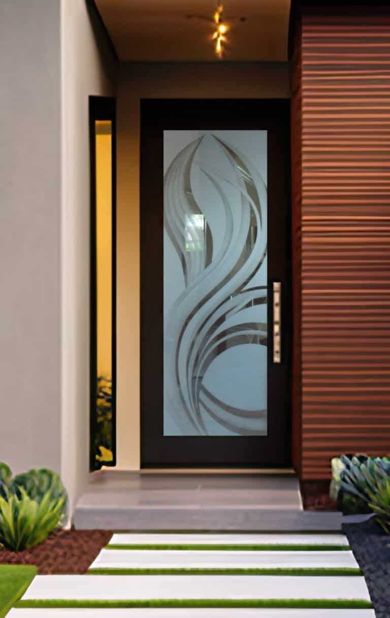 Exclusive Collection of Custom Glass Door Inserts